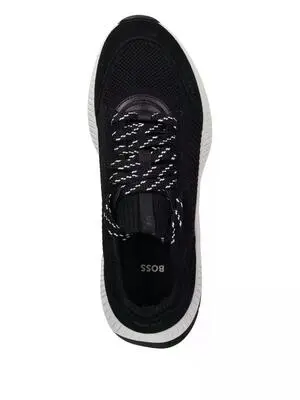 BOSS Embroidered Logo Sneakers