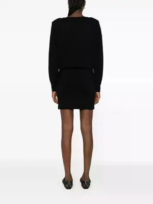 P.a.r.o.s.h Boat-neck Mini Dress
