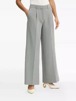 BOSS Pleated Wide Leg Trousers