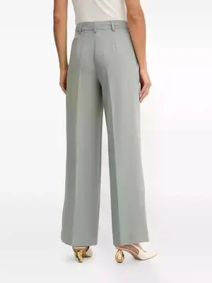 BOSS Pleated Wide Leg Trousers