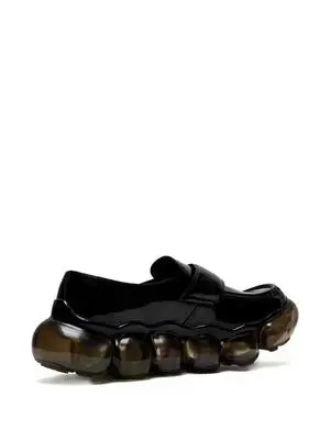 GROUNDS Patent-leather Loafers