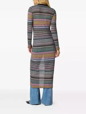 Missoni Striped-pattern Buttoned Cardigan
