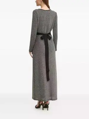 Diane Von Furstenberg Wrap-front Maxi Dress