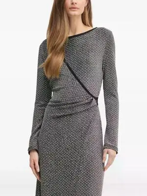 Diane Von Furstenberg Wrap-front Maxi Dress