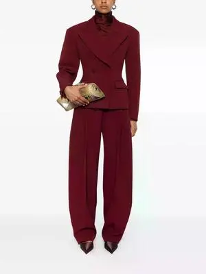 Andamane Double-breasted Jacket - Red