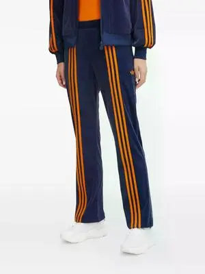 Adidas Three-stripe Velour Trousers