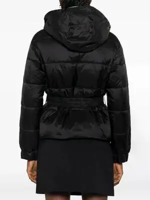 TWINSET Hooded Belted Puffer Jacket