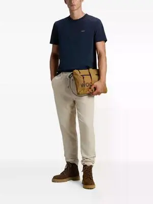 Woolrich Logo-embroidered Cotton T-shirt