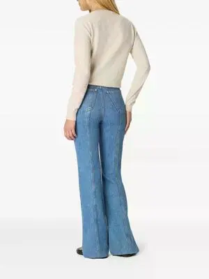 Missoni Chevron-pattern Crew-neck Sweater - Neutrals