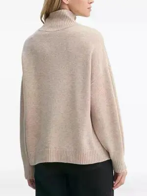 GESTUZ Turtleneck Balloon-sleeve Sweater