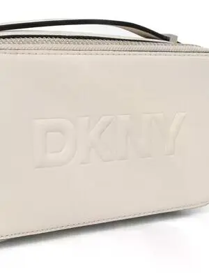 Dkny Logo-embossed Zip-top Bag