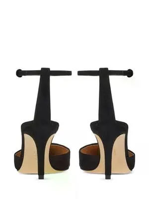 FERRAGAMO 80mm Leather Pumps