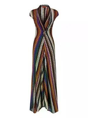 Missoni Stripe-pattern Maxi Dress - Multicolour
