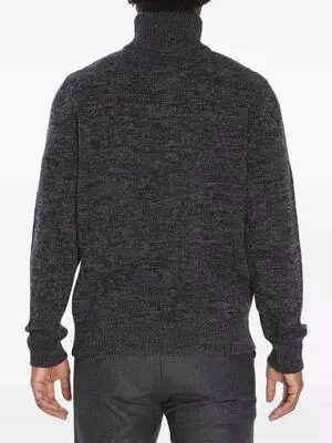 Barena Venezia Turtleneck Zip-front Sweater