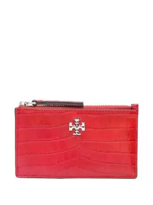 Tory Burch Embossed Zip-around Wallet