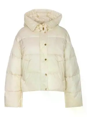 Pinko Hooded Quilted Coat