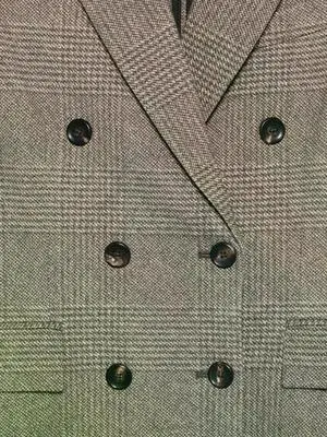 CIRCOLO 1901 Checked Double-breasted Jacket