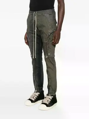 Rick Owens Zip-detail Trousers - Grey