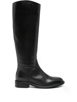 JULIE DEE 30mm Calf-leather Knee-high Boots