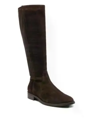 JULIE DEE Calf Suede Knee-high Boots