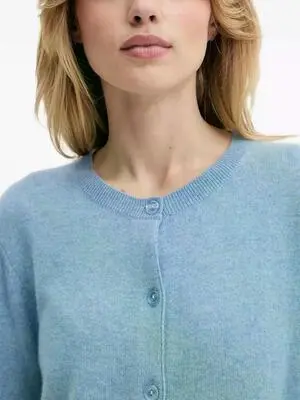 SAMSOE SAMSOE Button-front Cashmere Cardigan