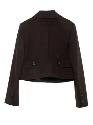 Dorothee Schumacher Double-breasted Cropped Jacket