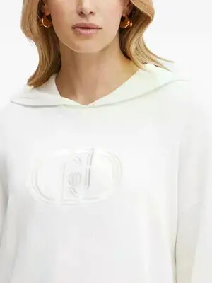 Liu Jo Logo-embroidered Hoodie