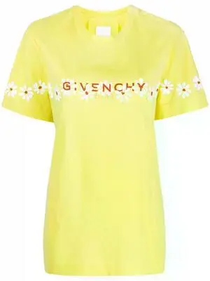Givenchy Floral Logo T-shirt