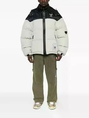 Mihara Yasuhiro Colour-blocked Padded Coat
