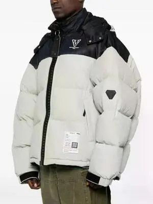 Mihara Yasuhiro Colour-blocked Padded Coat