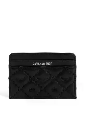 Zadig&Voltaire Quilted Logo-plaque Cardholder