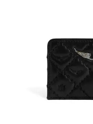 Zadig&Voltaire Quilted Logo-plaque Cardholder