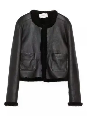 Dorothee Schumacher Reversible Shearling Leather Jacket