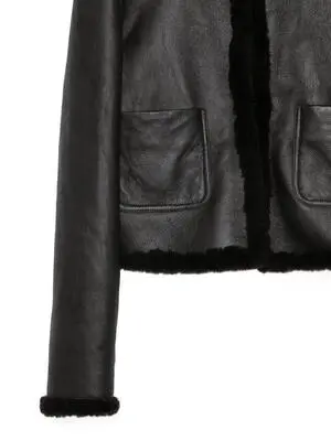 Dorothee Schumacher Reversible Shearling Leather Jacket