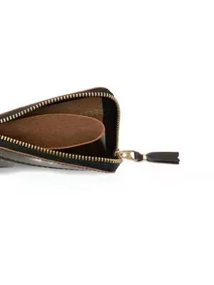 Comme Des Garçons Zip-around Leather Wallet