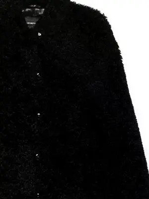 Emporio Armani Single-breasted Teddy Coat
