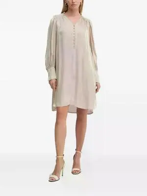 BRUUNS BAZAAR V-neck Mini Dress