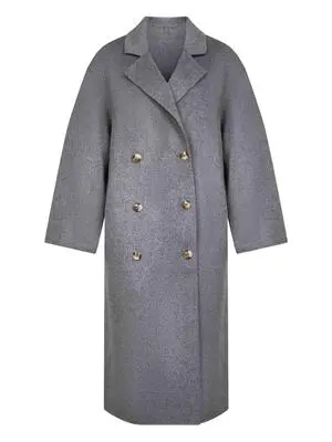 Loulou De Saison Borneo Double-breasted Coat - Grey