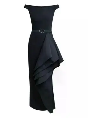 Safiyaa Asymmetrical Evening Dresses