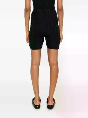 Issey Miyake Ribbed-knit Shorts