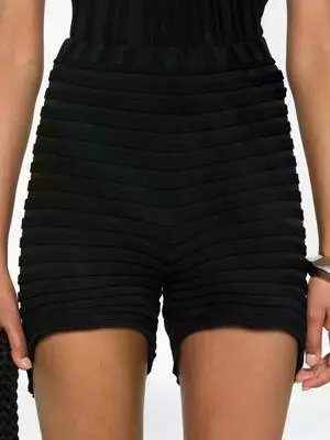 Issey Miyake Ribbed-knit Shorts