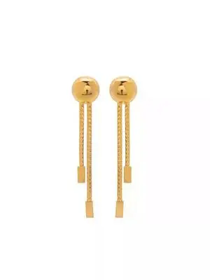 TOM FORD Sphere-linked Chain Drop Earrings - Gold