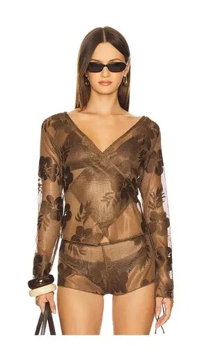 JADED LONDON Celina Wrap Top