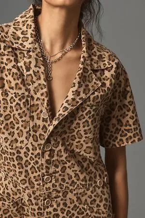 PISTOLA Grover Short-sleeve Jumpsuit
