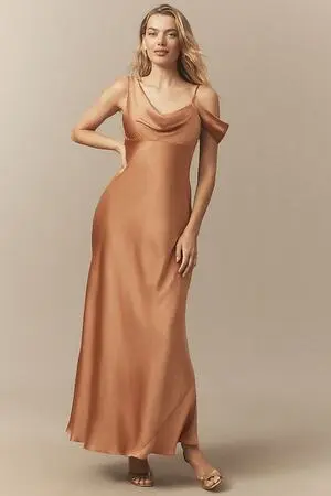 Copper Satin Dresses