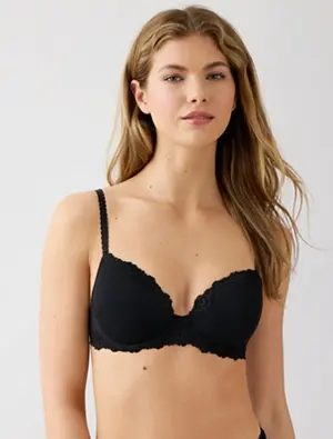 Wacoal Future Foundation With Lace T-shirt Bra - Night