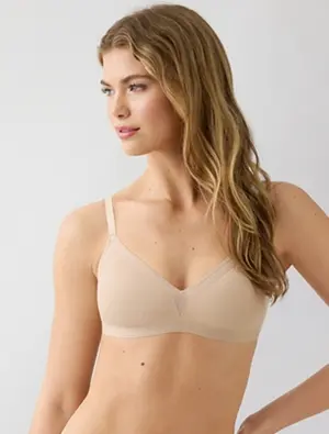 Wacoal B.wow'd Modern Wire Free Bra - Au Natural
