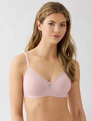 Wacoal B.wow'd Modern Wire Free Bra - Blush Pink