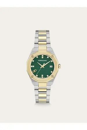 FERRAGAMO Edge 34mm Watch - Green