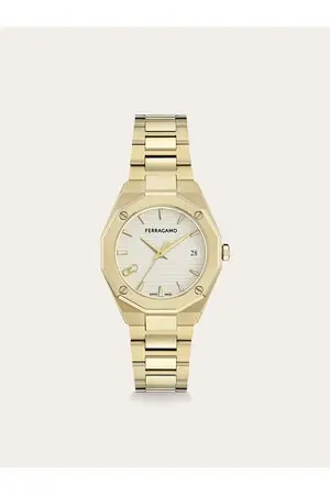 FERRAGAMO Edge 34mm Watch - White